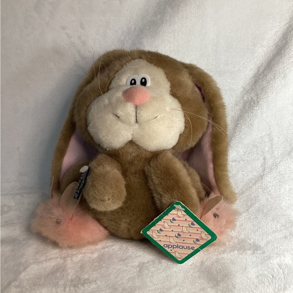 Applause | Toys | 985 Applause Trudy Bunny Rabbit Bunny Slippers ...